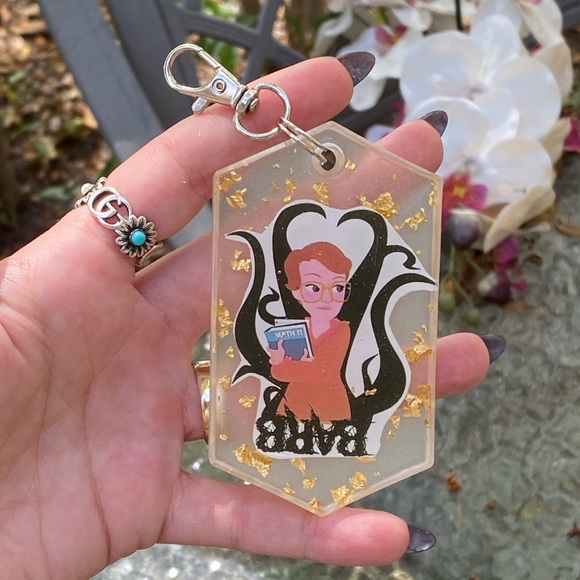 Accessories | Stranger Things Barbara Holland Cartoon With Gold Flakes ...